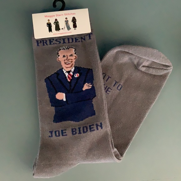 Maggie Stern | Accessories | Joe Biden And Kamala Harris Socks By ...
